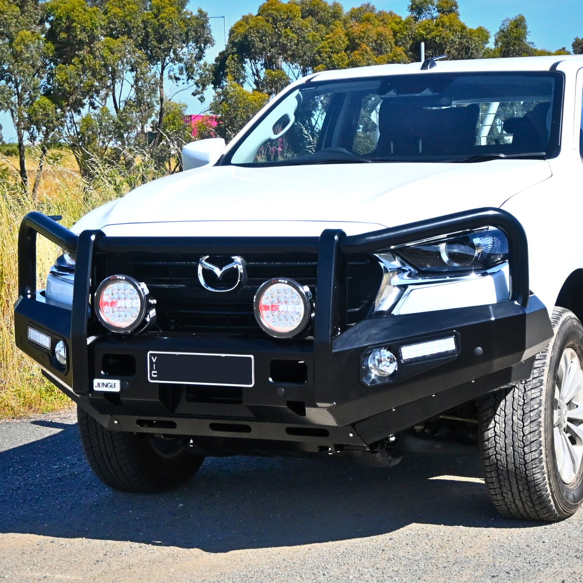 Mazda BT-50 (2020-2024) Jungle 4x4 Commercial Bull Bar – PPD Performance