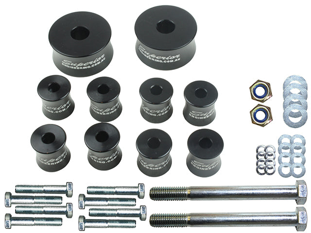 Toyota FJ (2010-2016) Wagon Petrol 4.0ltr Superior Gen 2 Diff Drop Kit – PPD Performance