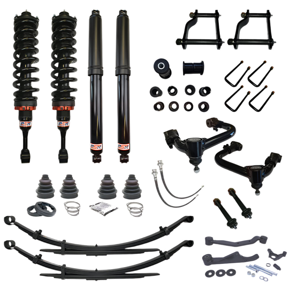 Toyota Hilux (2015-2026) PSR N80 PSR TTG 3" Lift Kit LONG TRAVEL DELUX ...