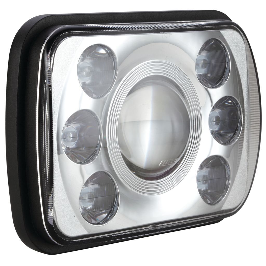 Ignite 7x5 Inch LED Headlight 9-36V - CHROME FACE – PPD Performance