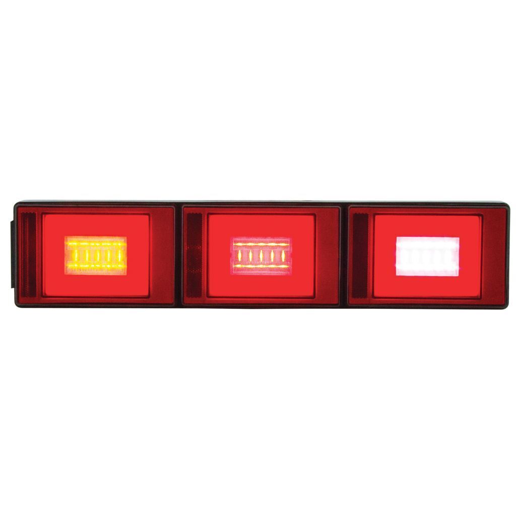 ZEON LED JUMBO TRIPLE COMB LMP STOP/TAIL/IND/REV LAMP 10-30V 0.5m CBL ...