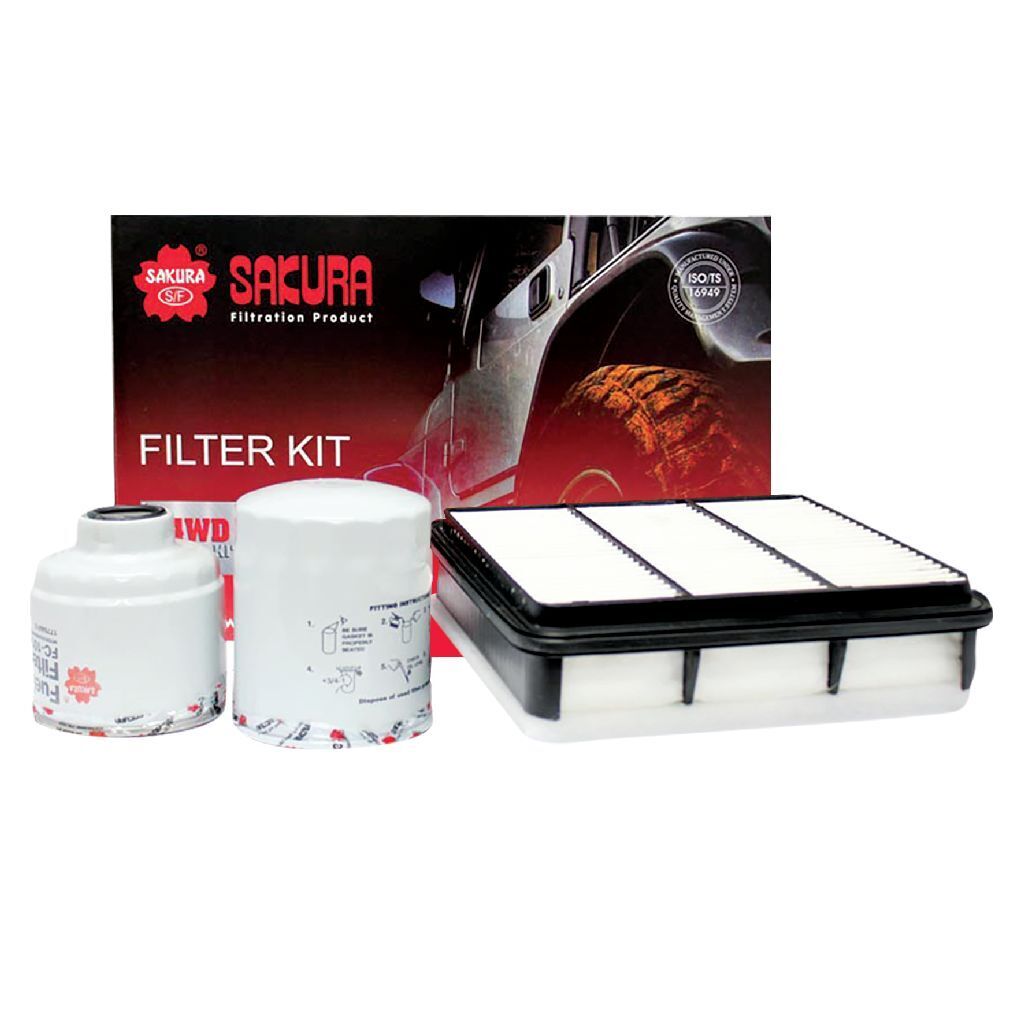 Mitsubishi Triton (2005-2015) Sakura Filter Kit Oil Air Fuel Mitsubish ...