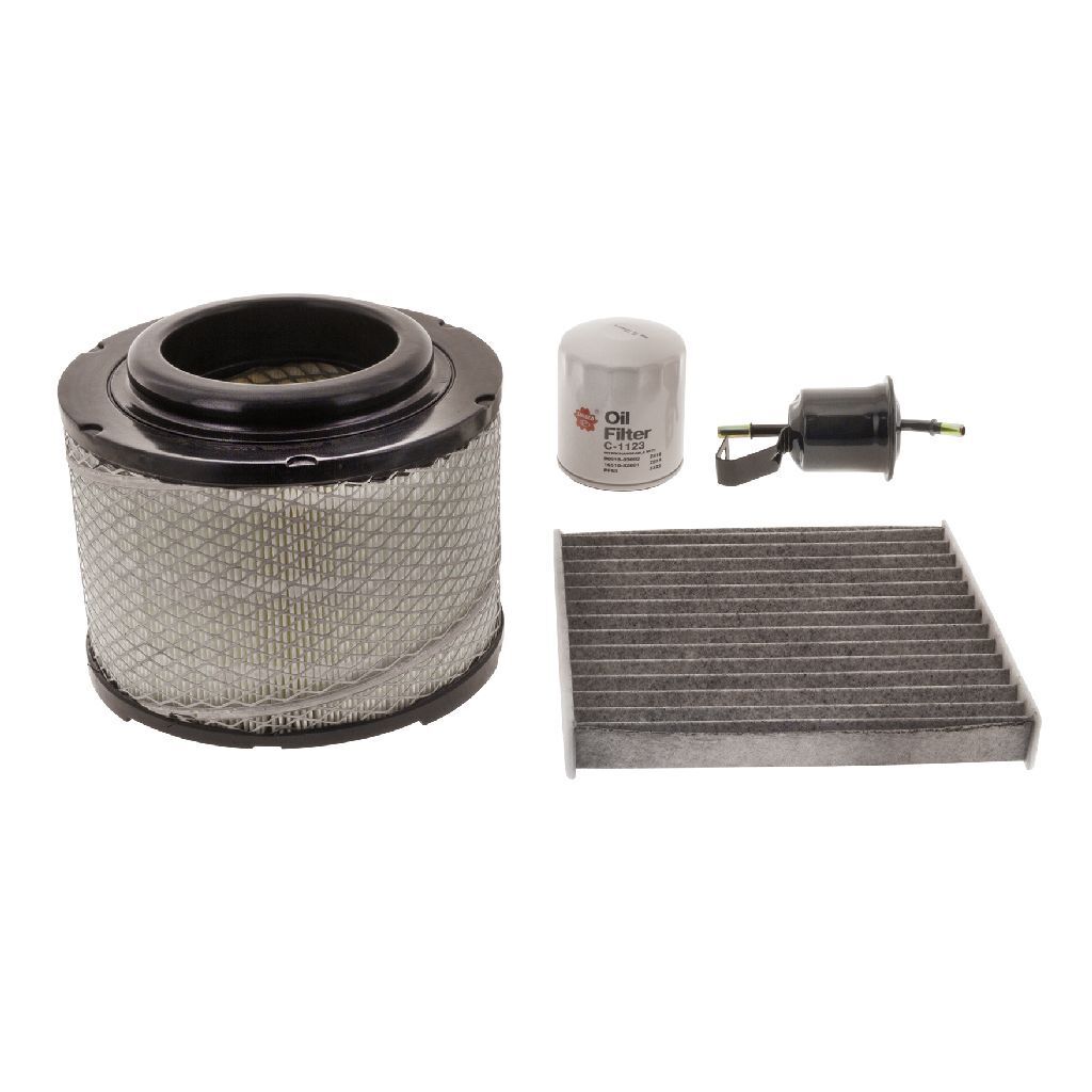Toyota Hilux (2005-2015) Sakura Filter Kit Oil Air Fuel Toyota Hilux W ...