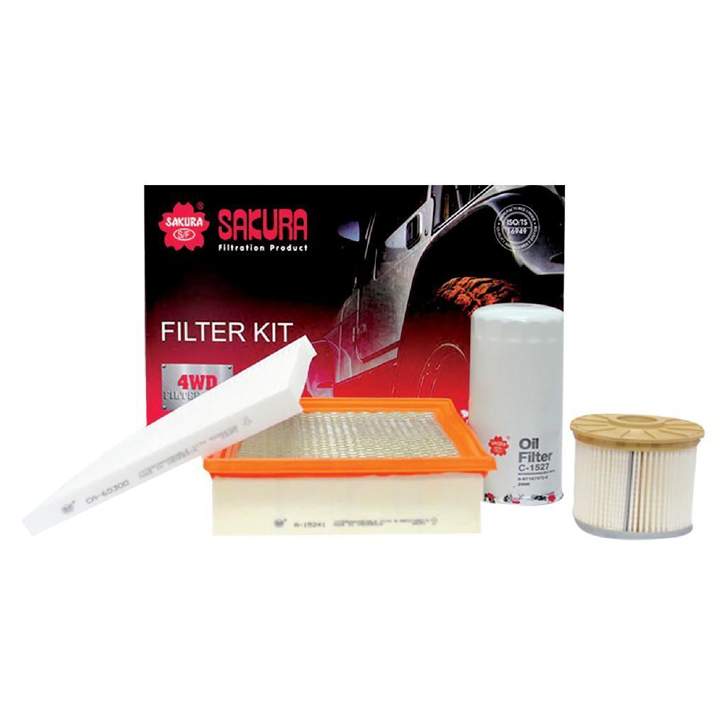 Holden Colorado (2012-2016) Sakura Filter Kit Oil Air Fuel Holden Colo ...