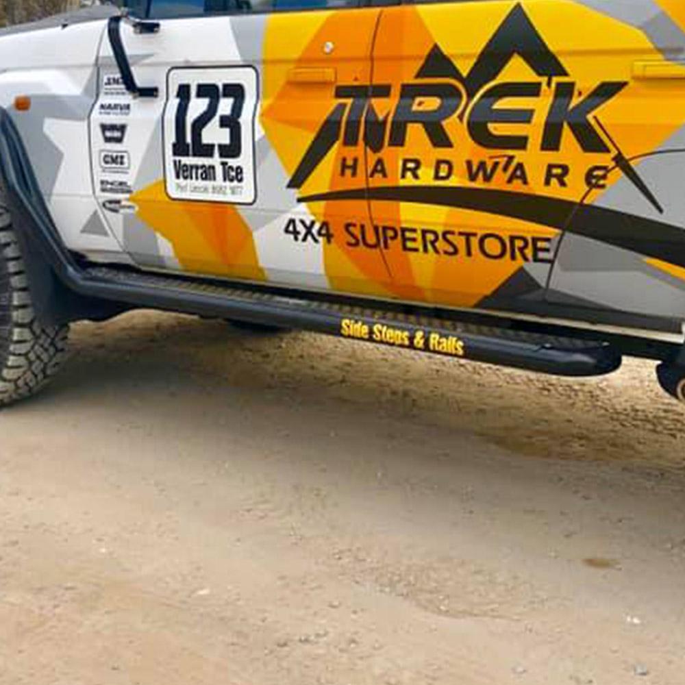 Toyota Landcruiser (2007-2025) 79 Series Side Steps – PPD Performance