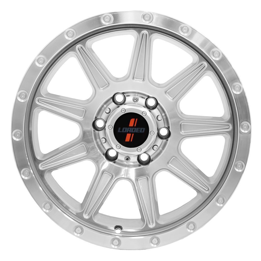 Loaded Wheels Gunbarrel Machined Silver 1675Kg - 22063MS – PPD Performance