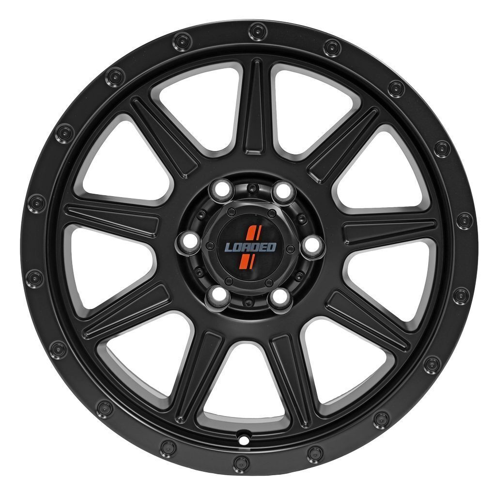 Loaded Wheels Gunbarrel Satin Black 1675Kg - 22865SB – PPD Performance