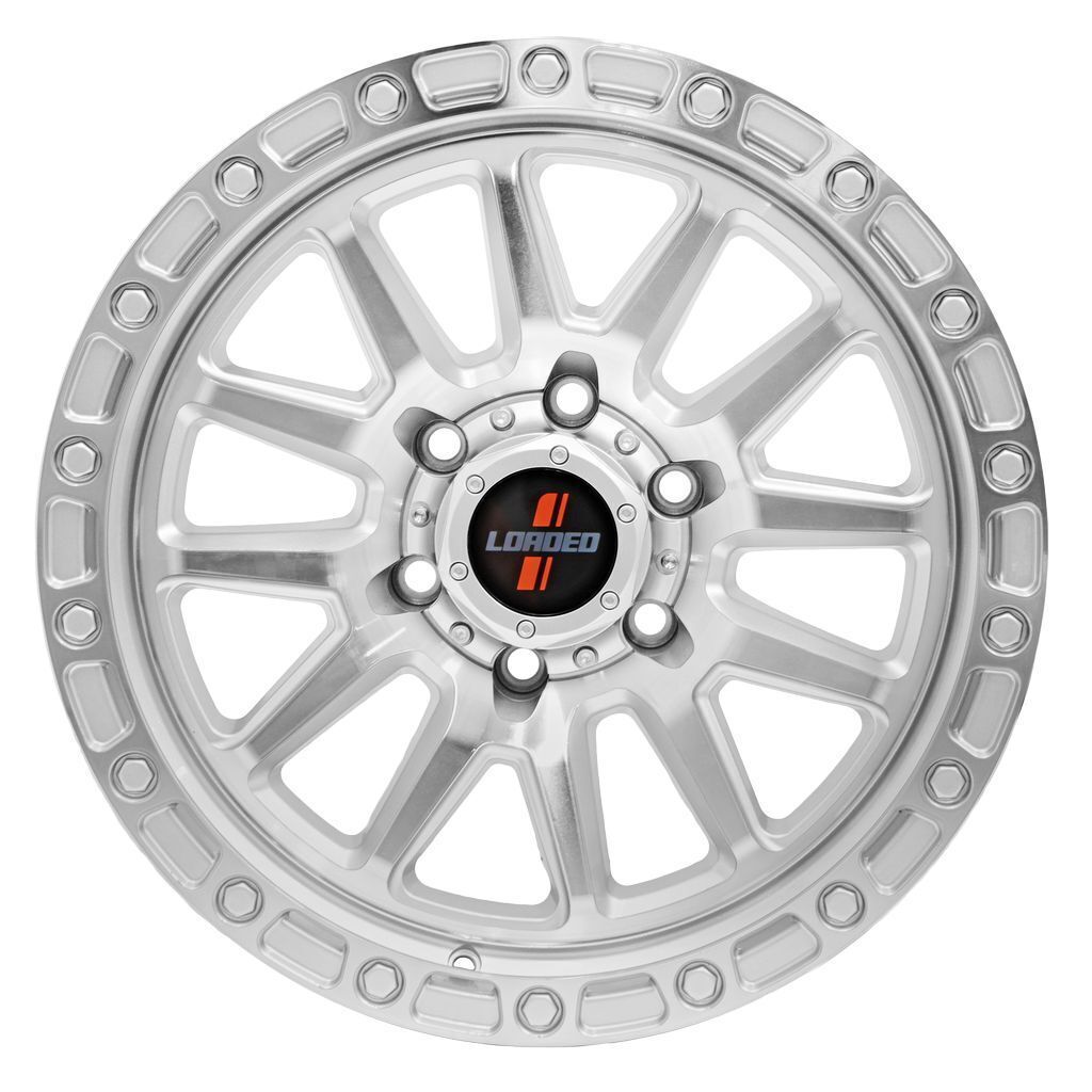 Loaded Wheels Stockton Machined Silver 1675Kg - 21713MS – PPD Performance