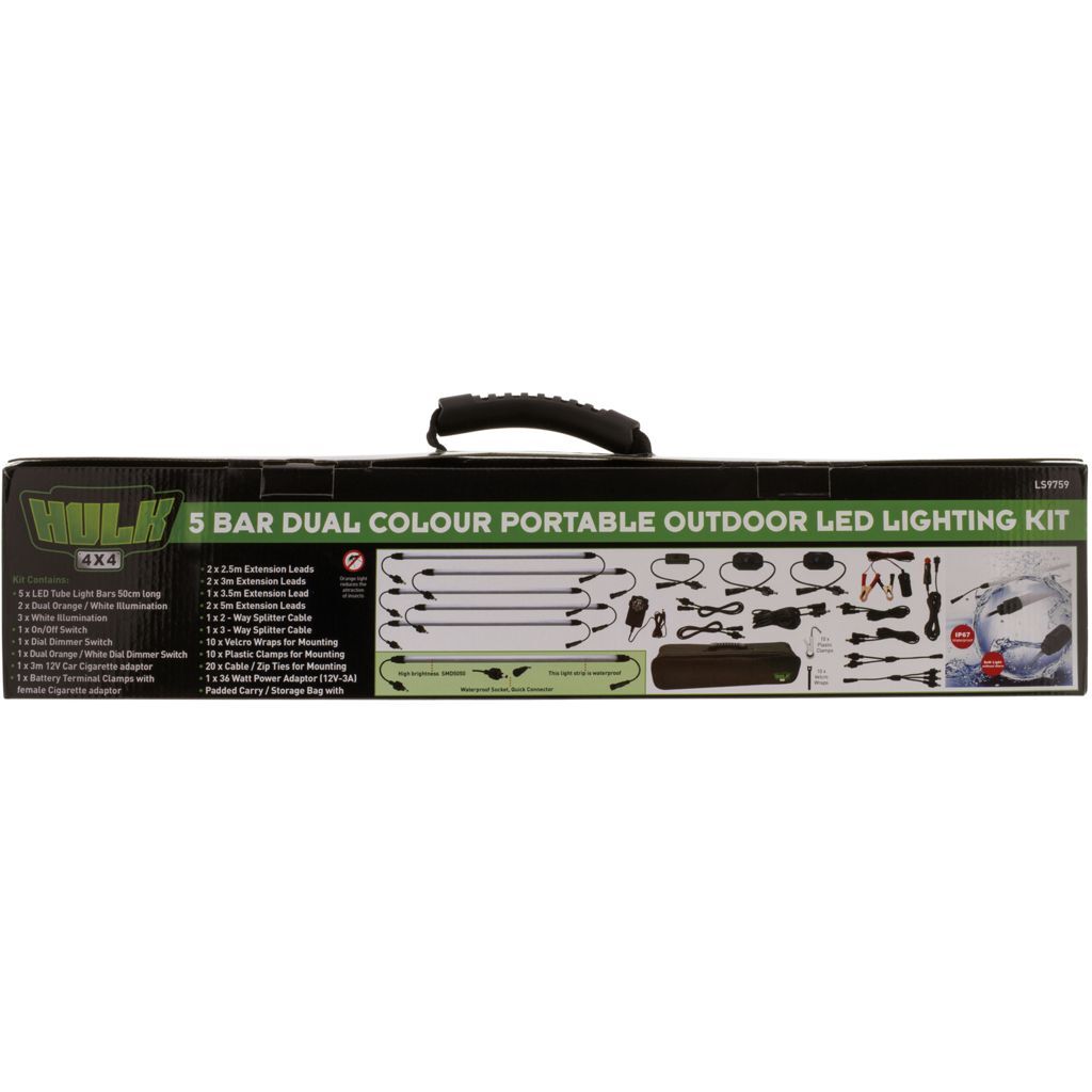 5 Tube Dual Colour LED Lighting Kit – PPD Performance