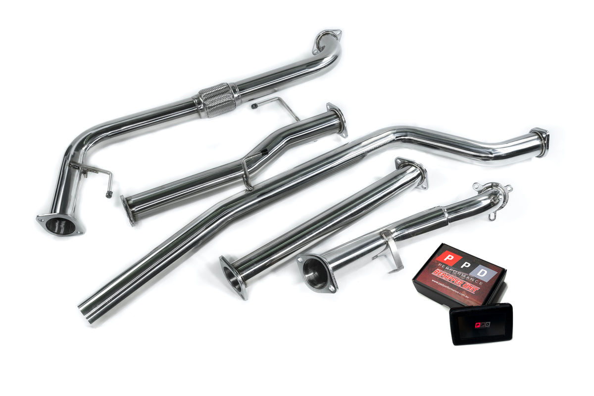 Nissan Navara (2005-2015) D40 YD25DDTi 3" DPF-Delete Exhaust & Tune Pa ...