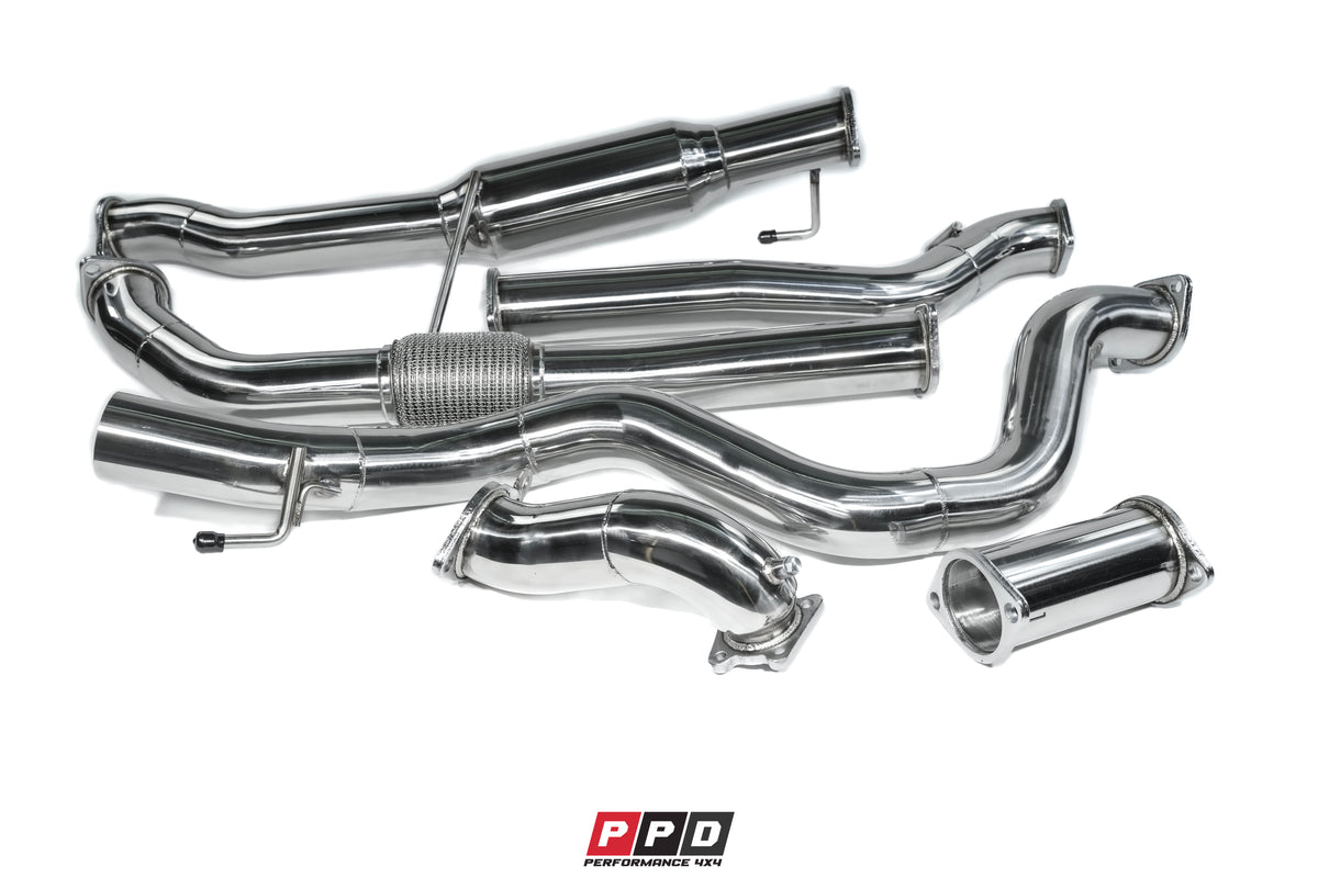 Holden Rodeo RA7 (2006-2008) 4JJ1 3L 3" Turbo Back Exhaust System – PPD ...