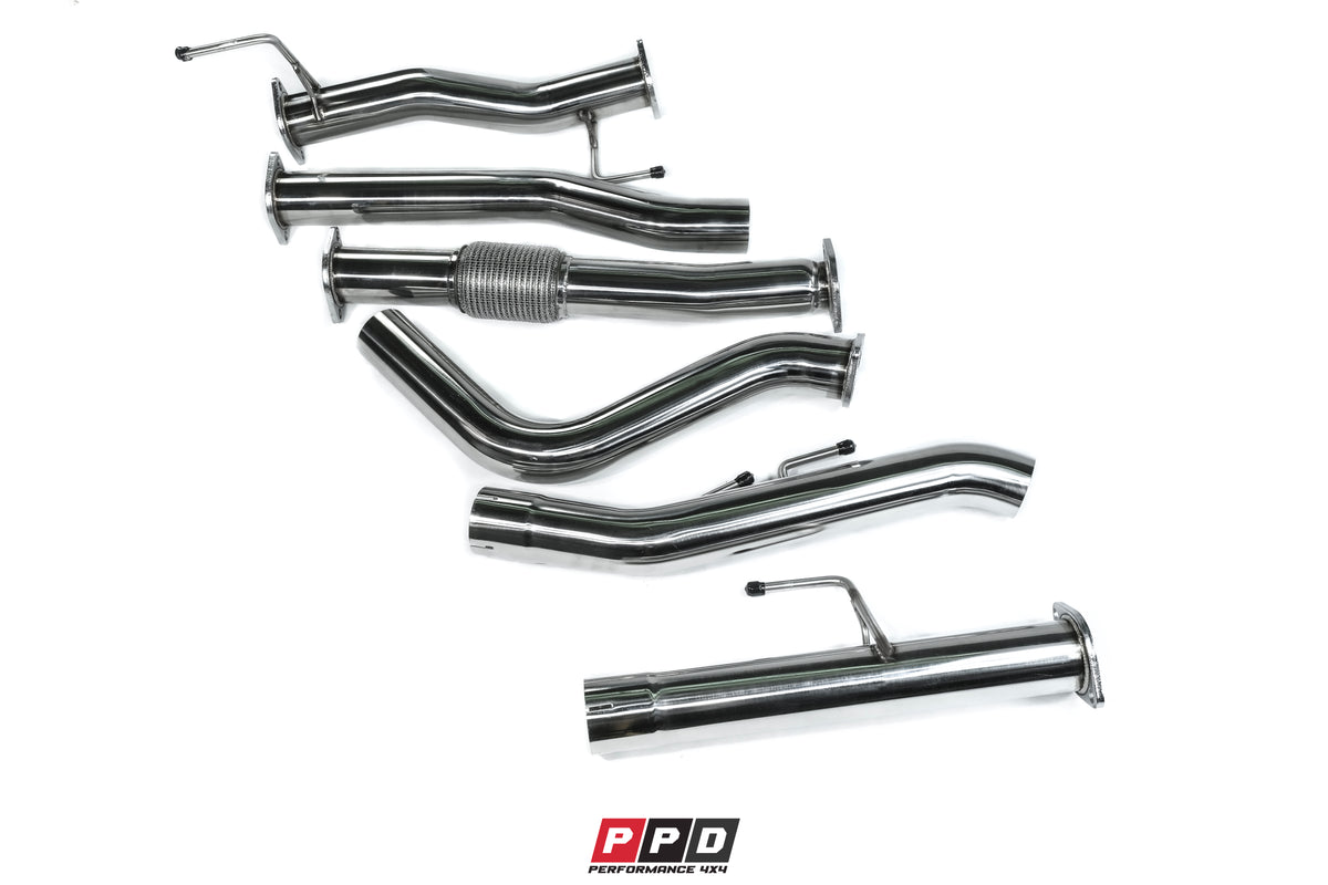 Isuzu D-MAX (2017+) 3L DPF Back Exhaust – PPD Performance