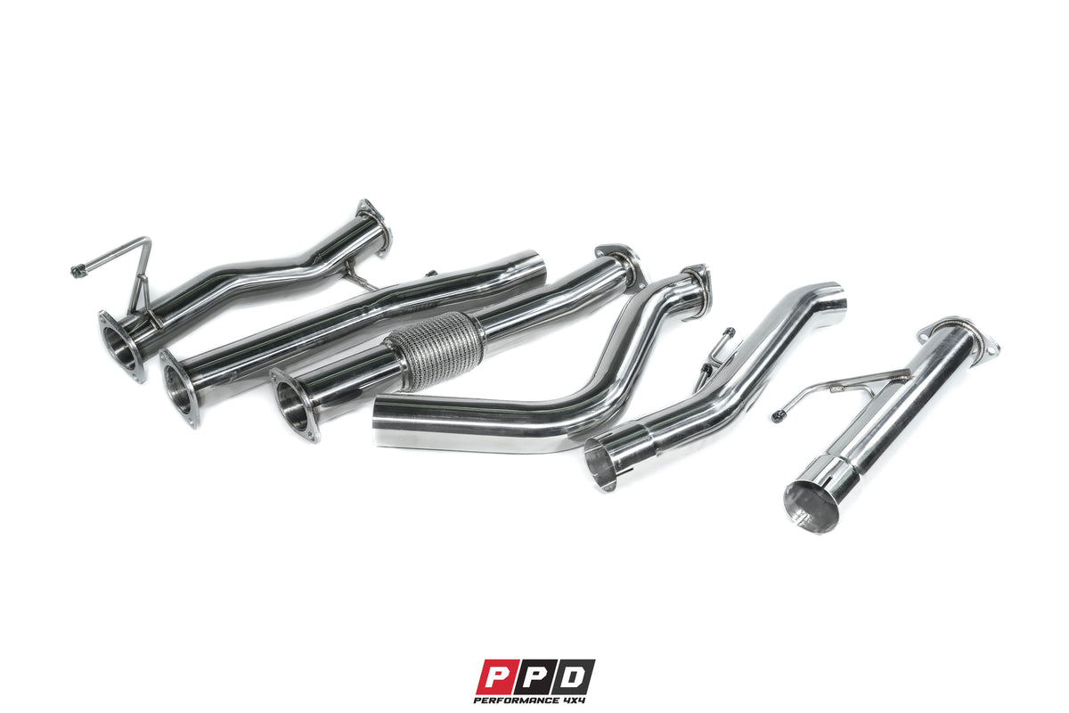 Isuzu D-MAX (2022+) 3L 4JJ3 DPF Back Exhaust – PPD Performance