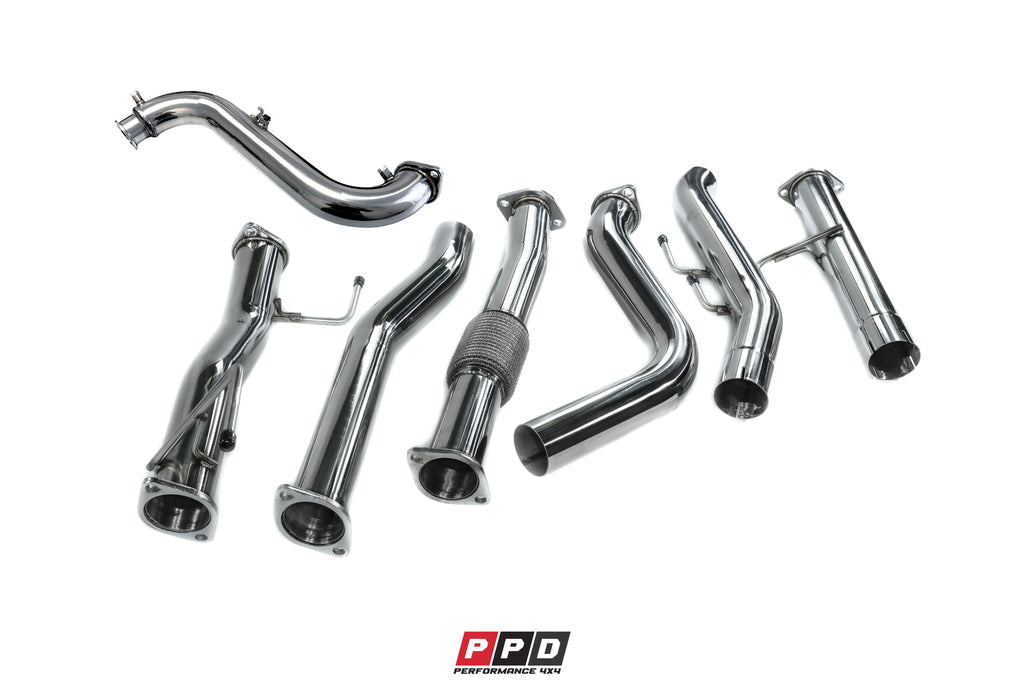 Mazda BT50 (2022-2025) 3L 4JJ3 Turbo Diesel 3" Stainless Turbo Back ...