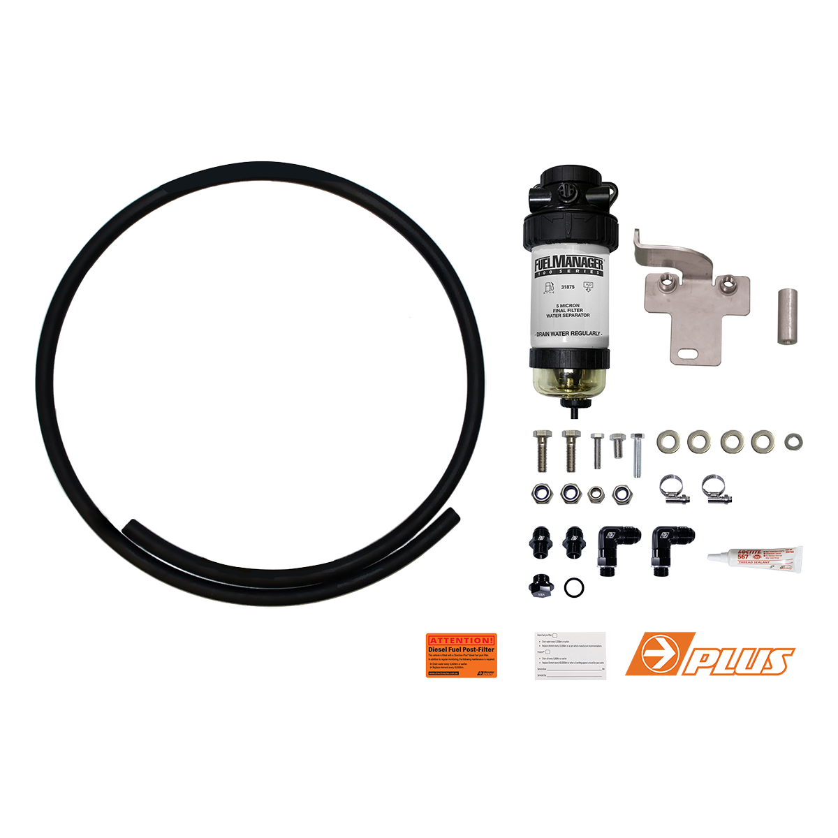 Toyota Landcruiser (2012-2025) 70 Series TURBO DIESEL POST-FILTER KIT ...