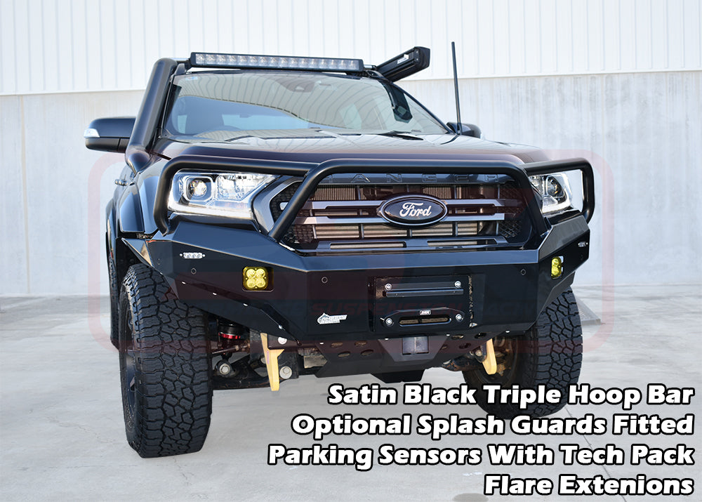 Ford R Ranger (2018-2021) PSR PX MK3 8/2018-ON Ambush Triple Hoop Bull ...