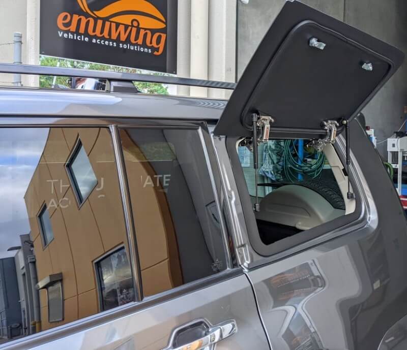 Mitsubishi Pajero Gen4 (2006-2021) NS, NT, NW, NX Gullwing Window – Em ...