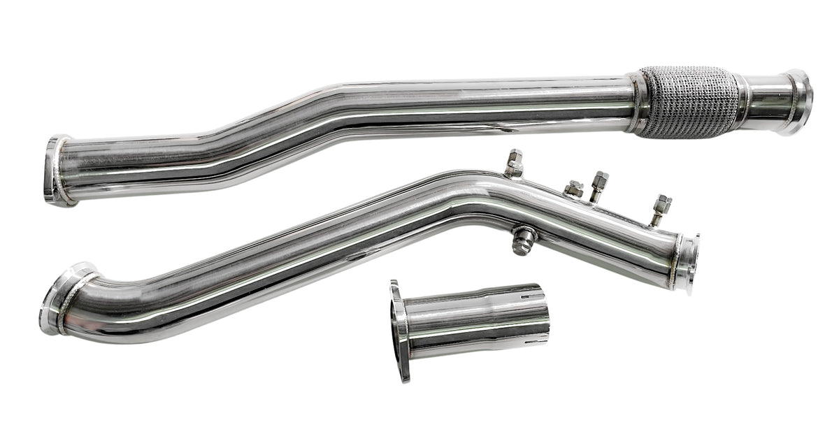 Toyota Hilux (2015-2025) N80 GUN 2.8L & 2.4L TD 3" Stainless DPF-Delet ...