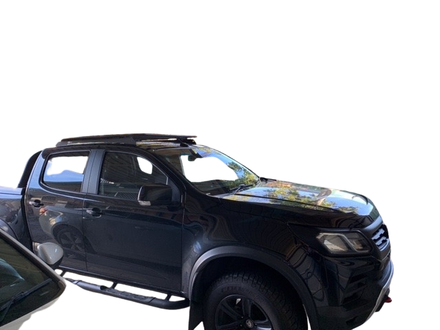 Holden Colorado (2012-2016) RG Dual Cab Flat Roof Rack - Steel – PPD ...