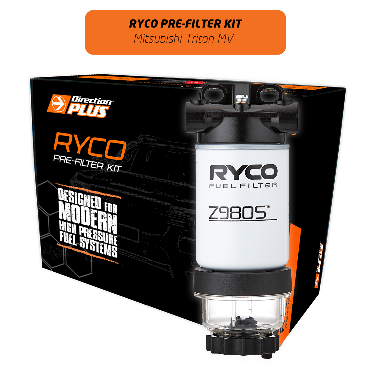 Mitsubishi Triton (2023-2025) MV Ryco Diesel Fuel Pre-Filter kit – PPD ...