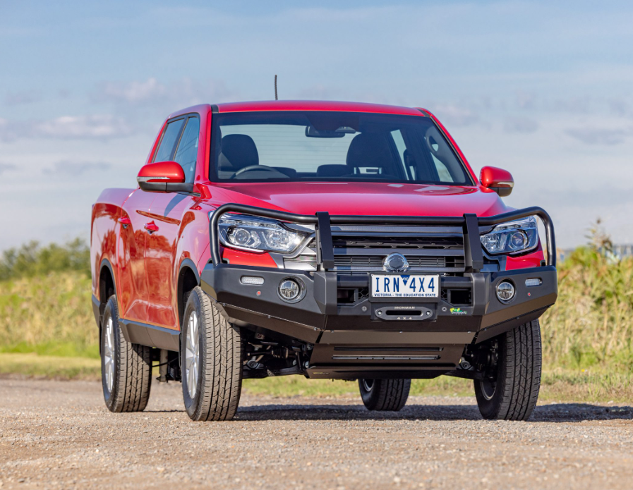 SSangyong Musso (05/2021-2025) Deluxe Commercial Bull Bar - BBCD088 ...
