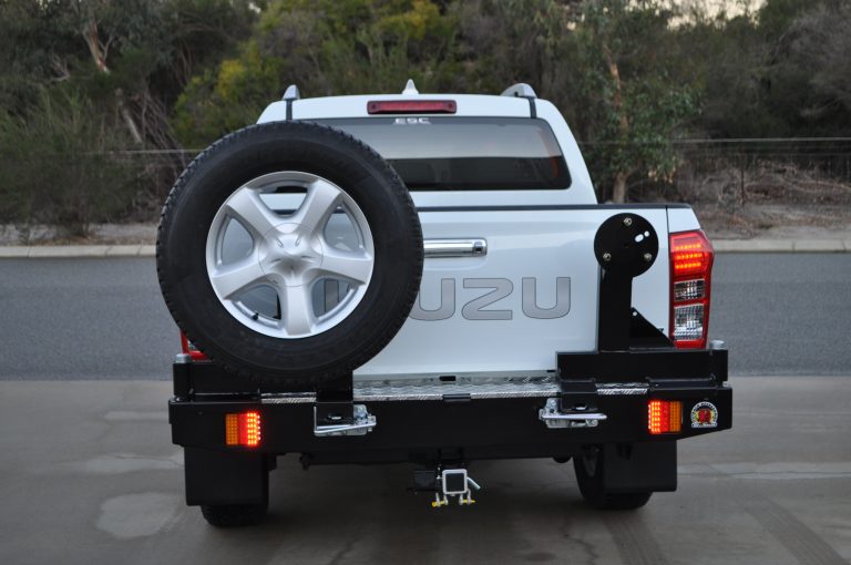 Isuzu D-Max (2012-2018) Outback Accessories Rear Bar (SKU: TWCD-Max2 ...