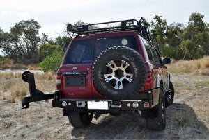 GU Patrol Rear Bar | Nissan Patrol (2004-2015) GU Series 1-4 Rear Bar ...