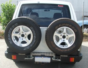 Mitsubishi Pajero (2000-2006) NM NP Outback Accessories Rear Bar (SKU ...