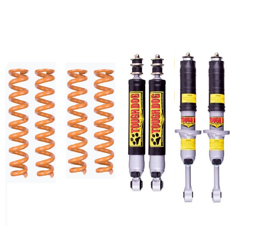 Toyota Prado (2010-2024) 150 Series 50mm suspension lift kit - Tough D ...