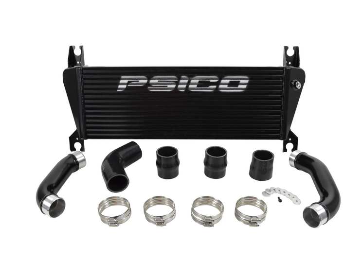 PSICO FRONT MOUNT INTERCOOLER KIT (RANGER PX1/PX2/PX3)(POWDERCOATED BL ...