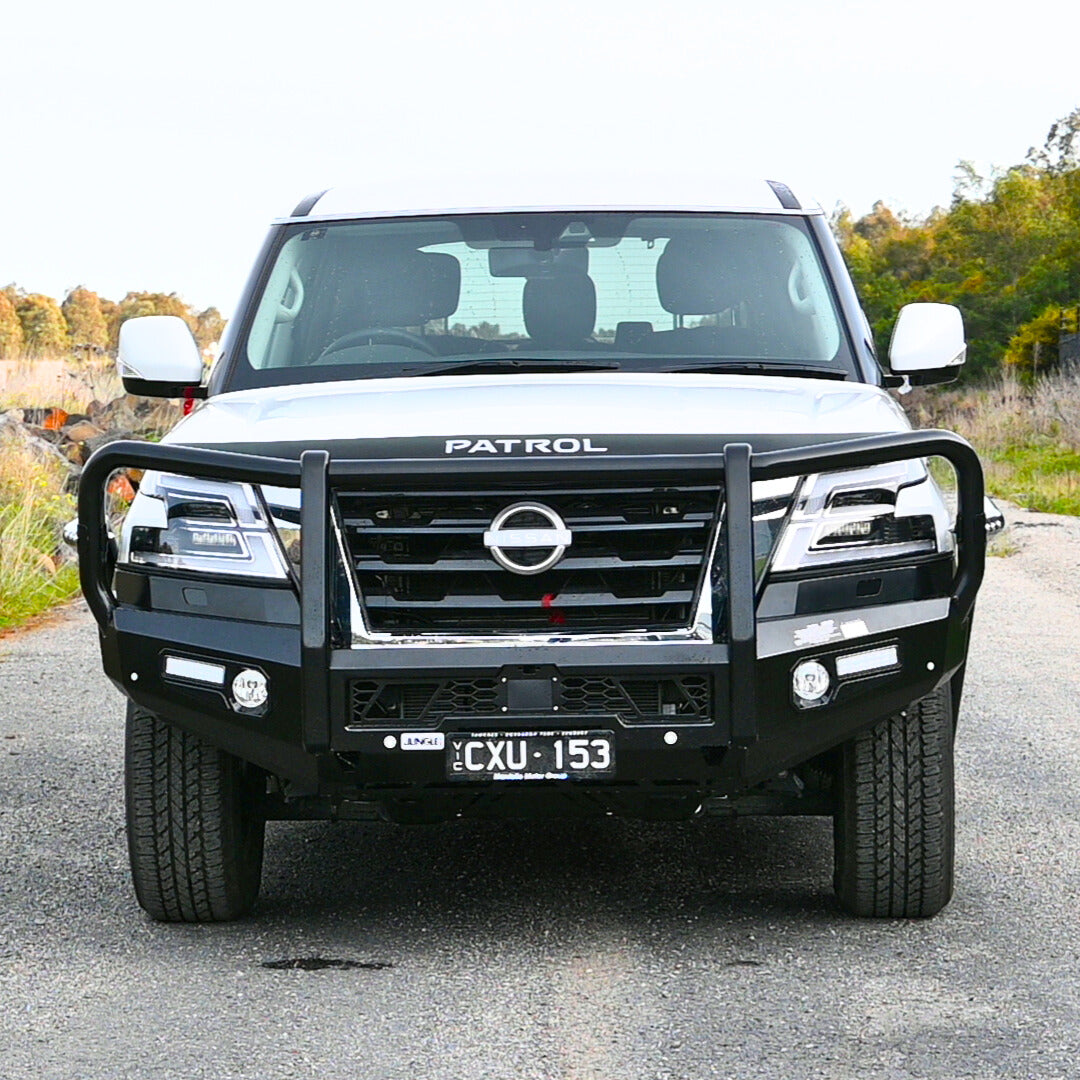 Nissan Patrol (2019-2025) Series 5 Jungle 4x4 Commercial Y62 Bull Bar ...