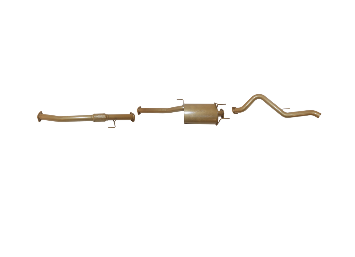Isuzu D-MAX (2019-2023) RG- 3L TD DPF Back System - Single 3" Kit with ...