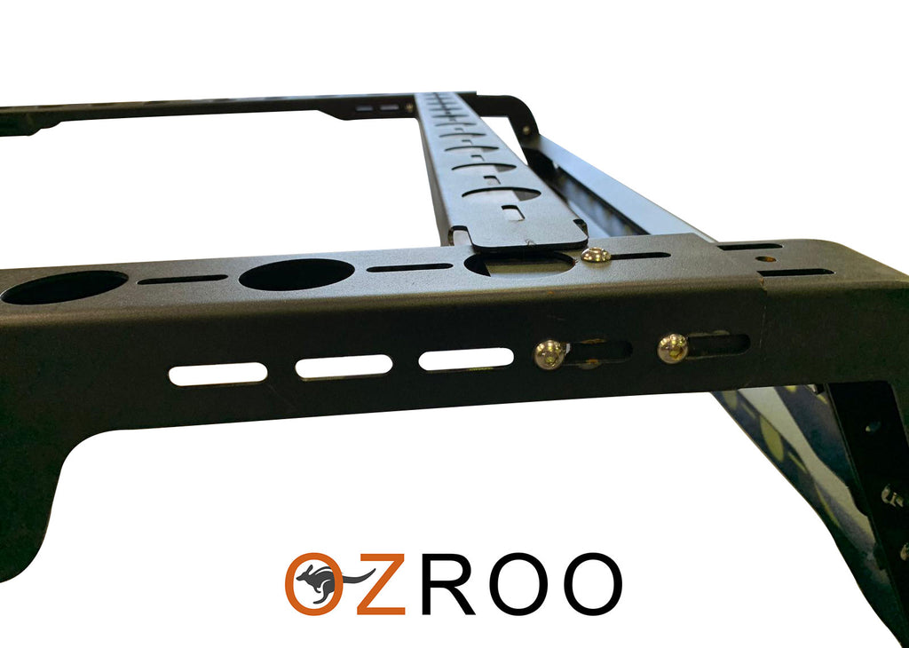 Isuzu D-Max (2012-2022) OzRoo Tub Rack - Half Height & Full Height ...