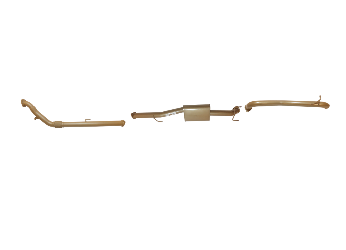 Toyota Hilux (2005-2015) N70 (2005-2015) KUN Single 3" With Centre Muf ...
