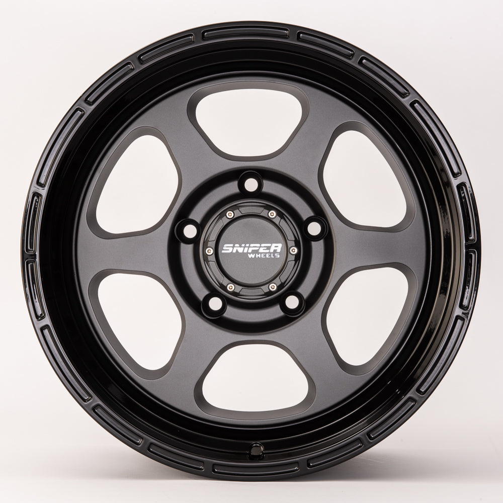 SNIPER FRONTLINE 18" 4x4 Wheels - Extra HD Rating (1250KG) - Set of 4 ...