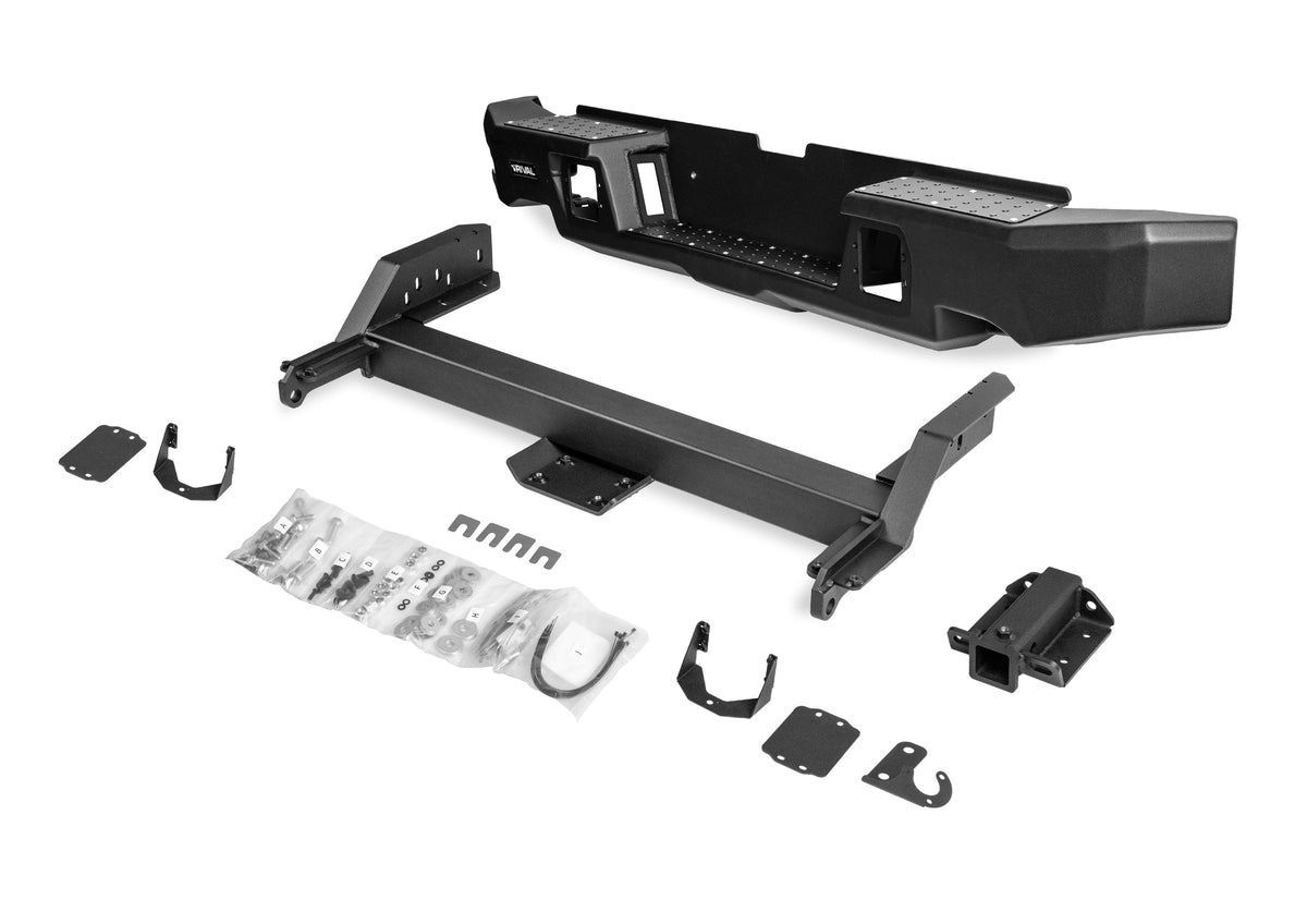 Mitsubishi Triton (2015-2018) Aluminium Rear Bumper Mitsubishi Triton ...