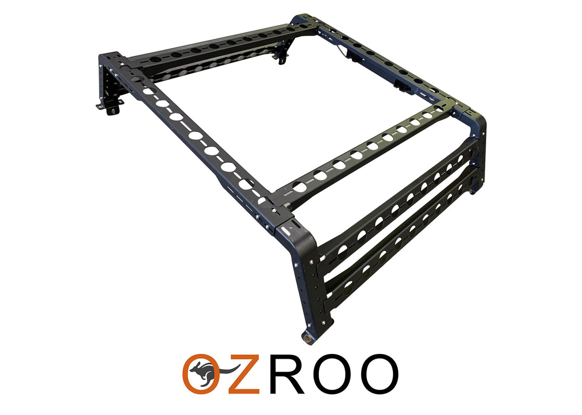 OzRoo Universal Tub Rack - Single Cab and Dual Cab - Half Height & Ful ...