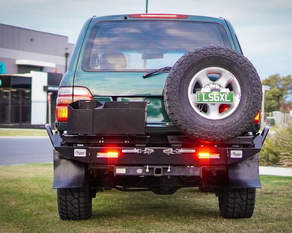 Toyota Landcruiser 105 Series (1999-2022) Rear Bar The Cruiser Company ...