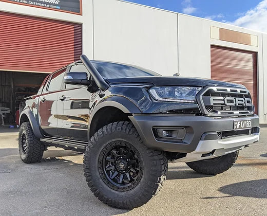 Ford Ranger Raptor (2018-2021) 2.0 Diesel Kingz Customs 4" Stainless S ...