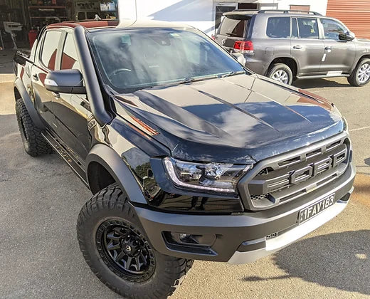 Ford Ranger Raptor (2018-2021) 2.0 Diesel Kingz Customs 4" Stainless S ...