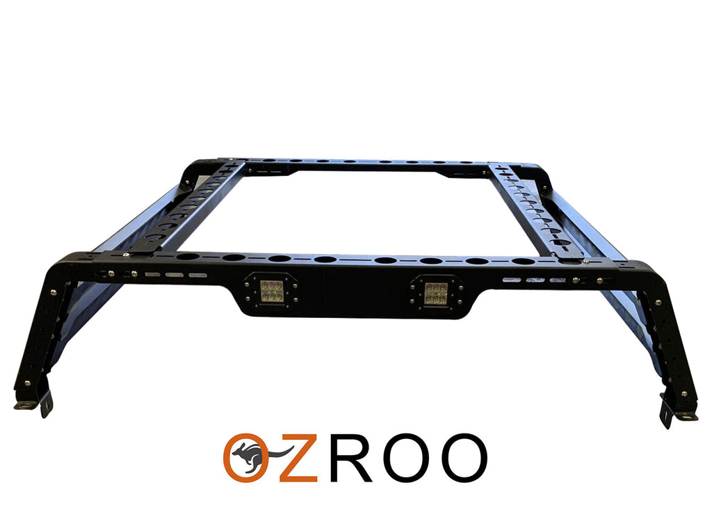 OzRoo Universal Tub Rack - Single Cab and Dual Cab - Half Height & Ful ...