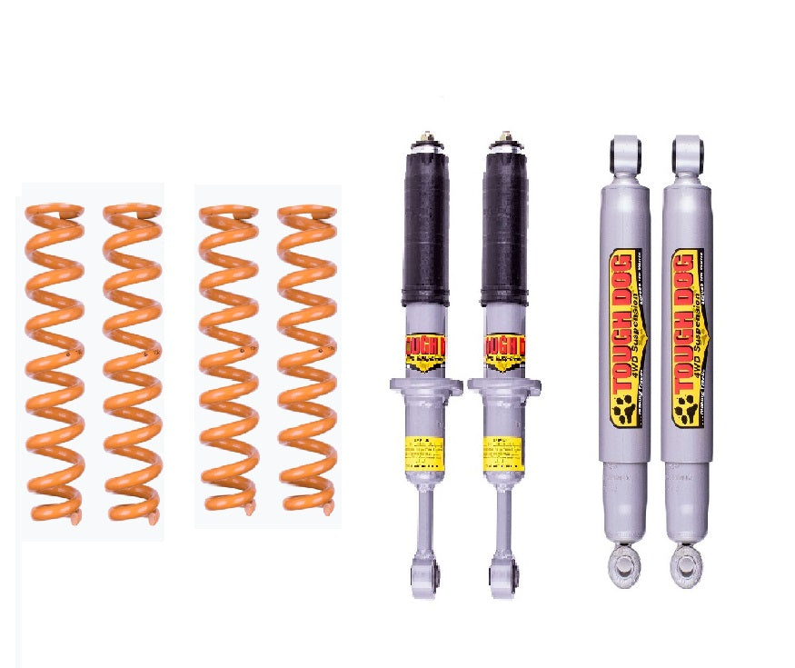 Isuzu MU-X (2012-07/2021) 50mm suspension lift kit - Tough Dog Foam Ce ...