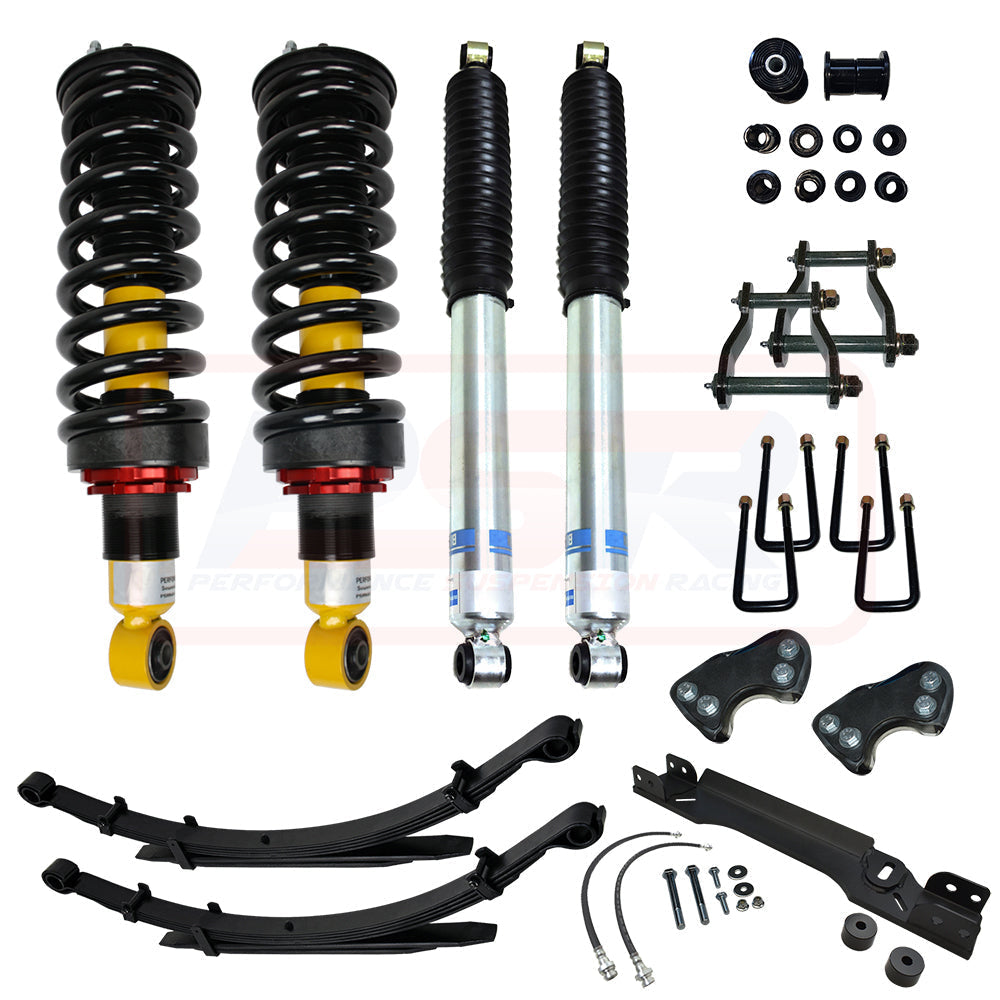 Holden Colorado (2012+) RG PSR Bilstein 4"/ 2" Suspension Lift Kit - L ...
