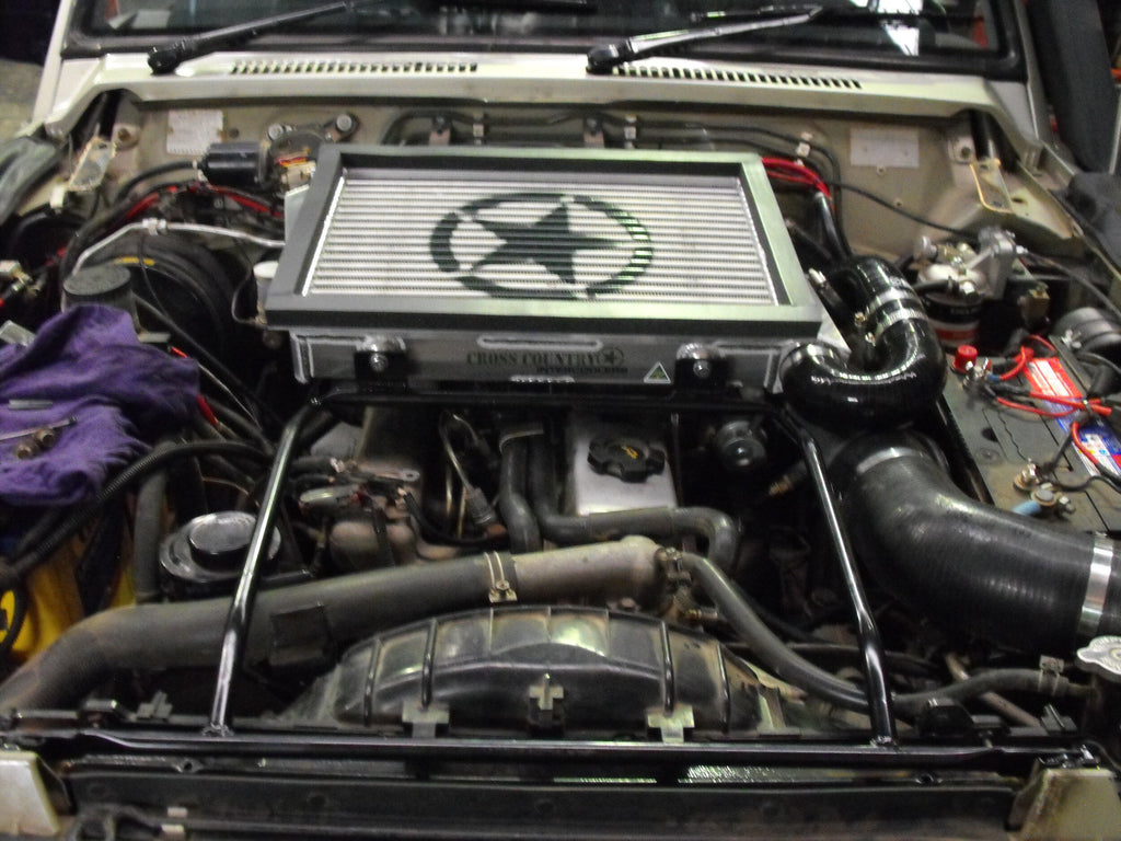 Nissan Patrol GQ TD42 CROSS COUNTRY 4x4 Top-Mount Intercooler Kit – PPD ...