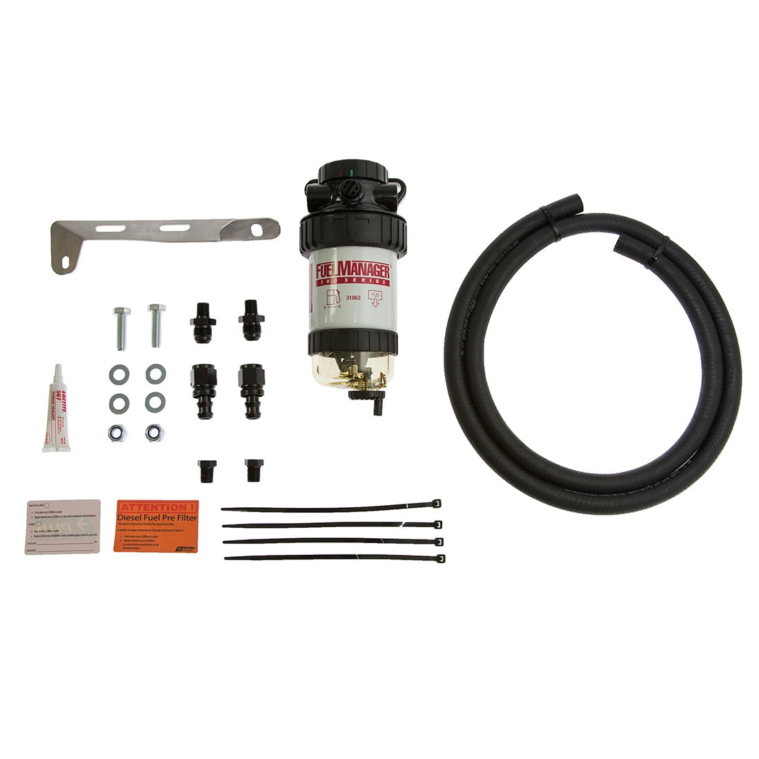 Isuzu DMAX (2012-2017) DIESEL PRE-FILTER KIT – PPD Performance