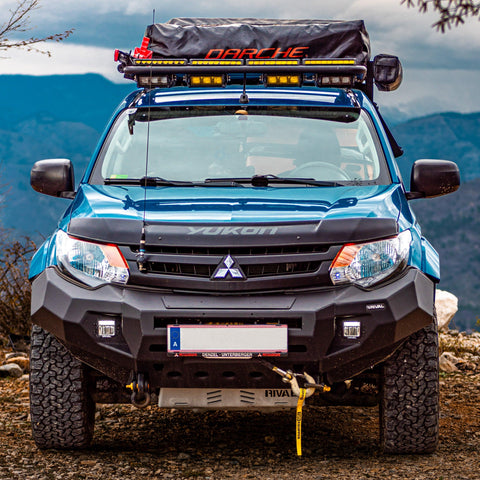 Mitsubishi Triton (2015-2018) Aluminium Front Bumper Mitsubishi Triton ...