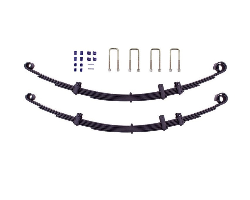 Toyota Hilux (1983-1997) Tough Dog Leaf Springs (Pair) Includes Bush K ...