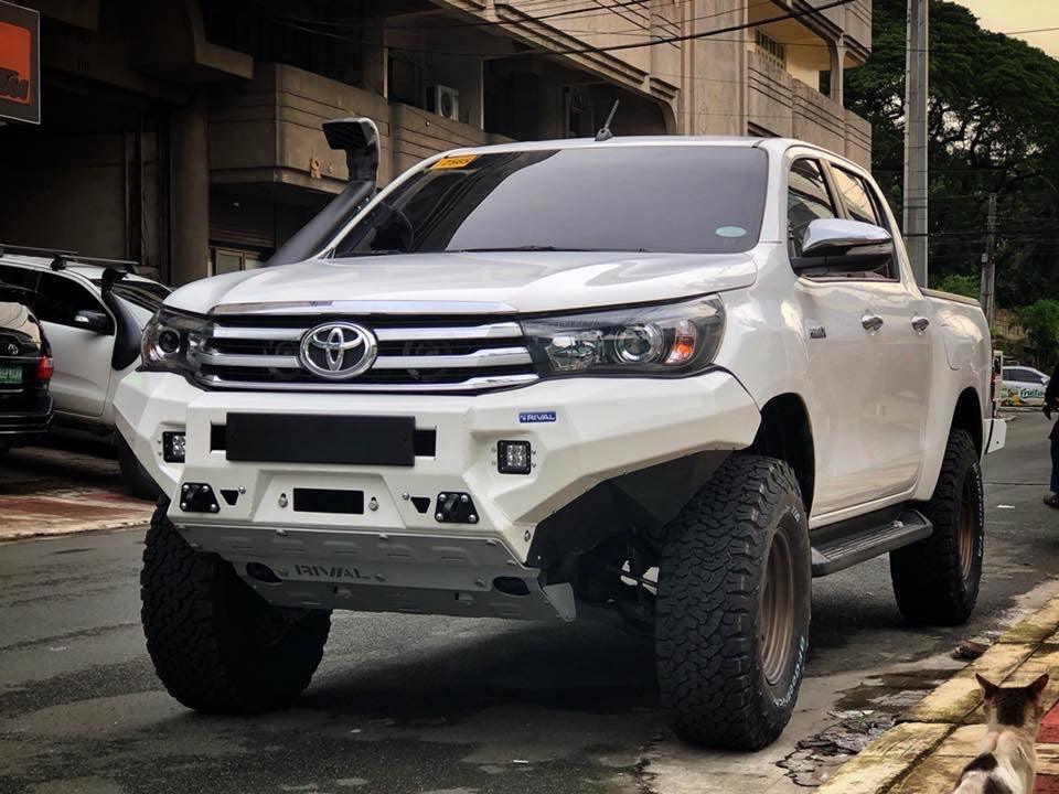 Toyota Hilux (2015-2018) Aluminium Front Bumper Toyota Hilux 2015-2018 ...