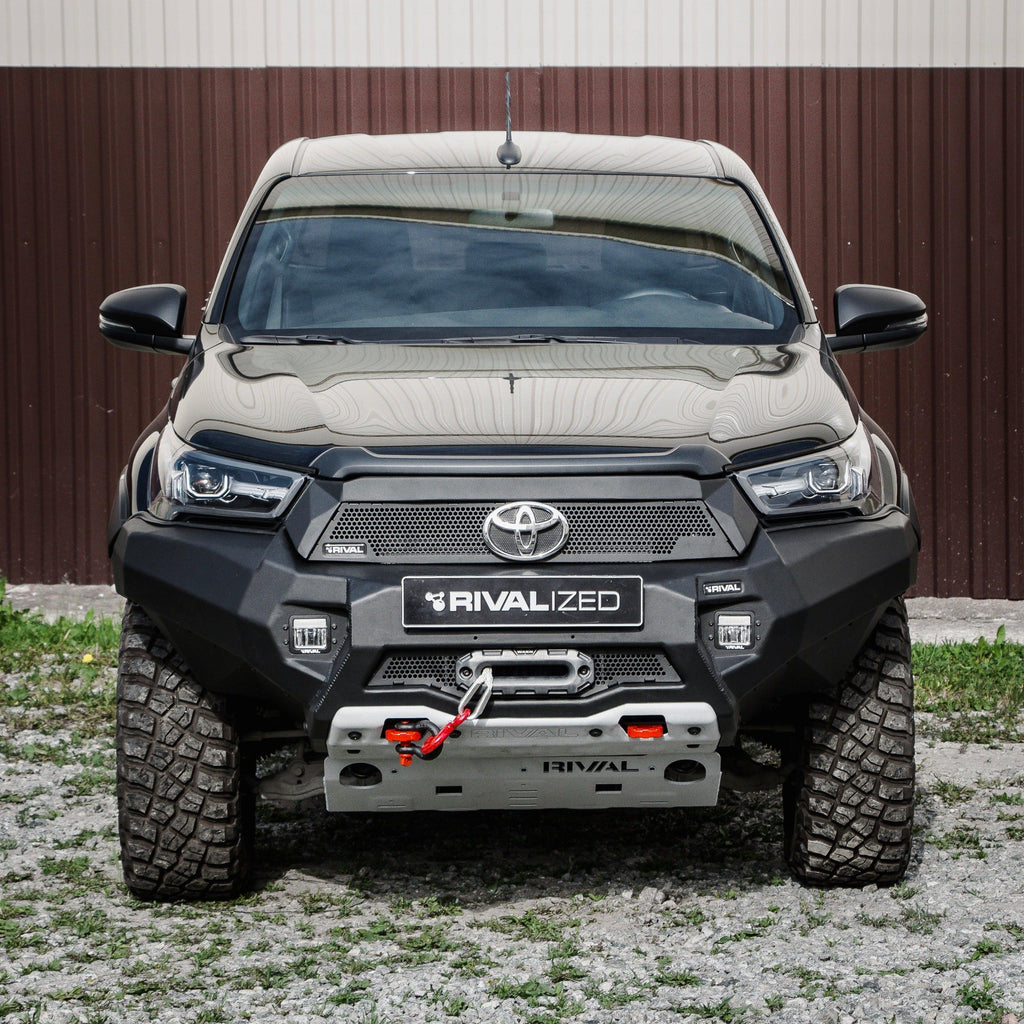Toyota Hilux (2021-2025) Aluminium Front Bumper Toyota Hilux 2021 ...
