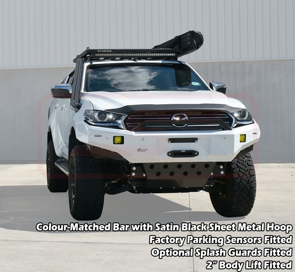 Mazda BT-50 (2021-2025) PSR TF 2021-ON Ambush Sheet Metal Hoop Bullbar ...